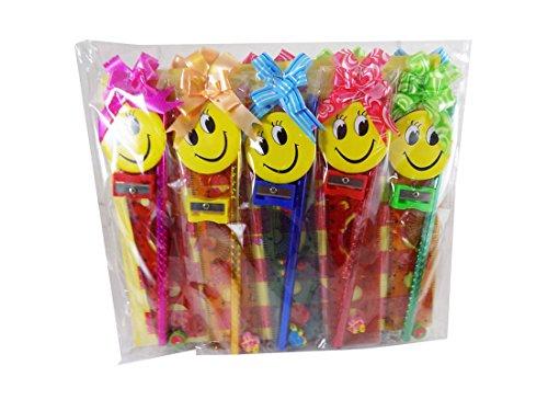 Set of 24 Stationery Kit Pencil +Sharpener+ Scale +Ruler Set Best ...